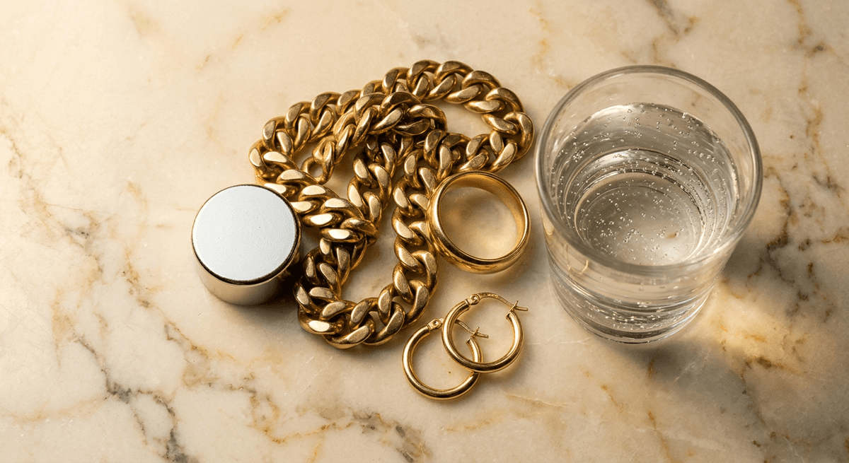 How to Tell if Gold is Real: 5 At-Home Tests | TheCaratCut